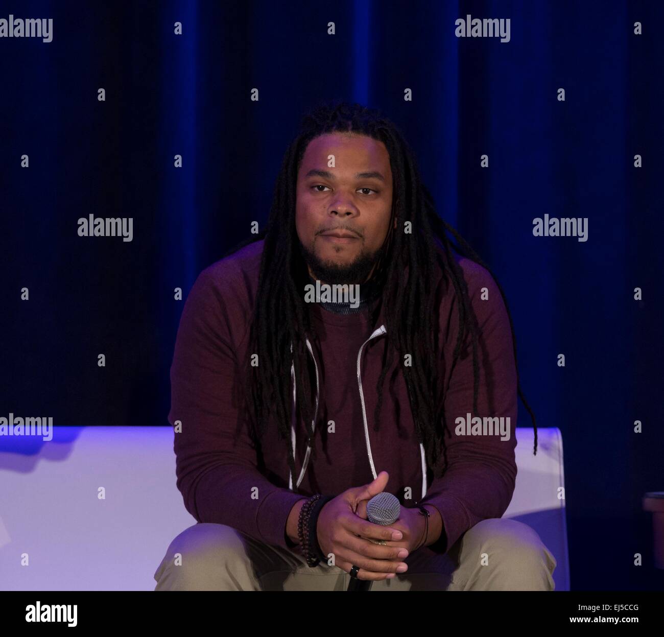 Brooklyn, NY, USA. 21st Mar, 2015. Brandan Odums at arrivals for Art ...