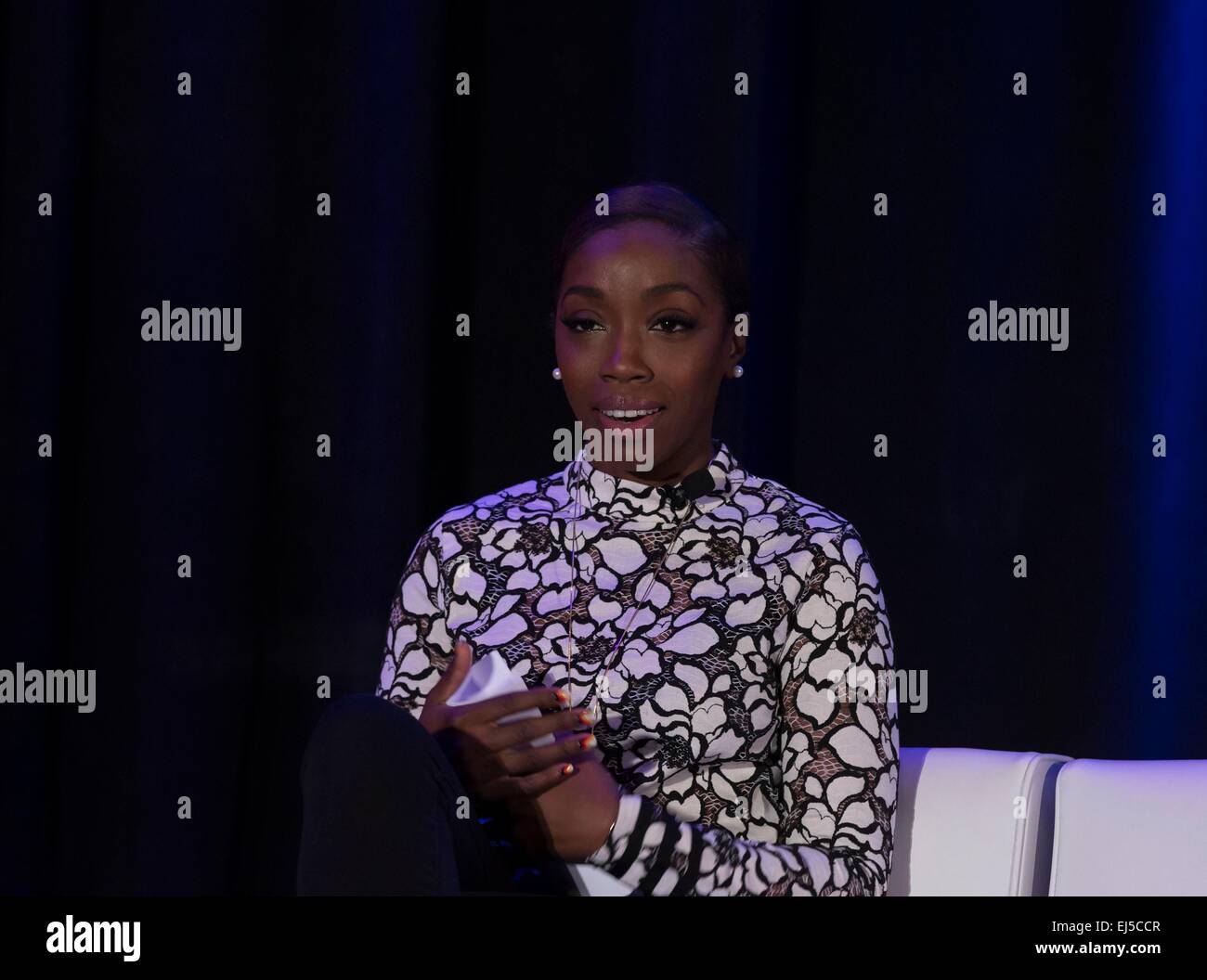 Brooklyn, NY, USA. 21st Mar, 2015. Estelle at arrivals for Art for ...