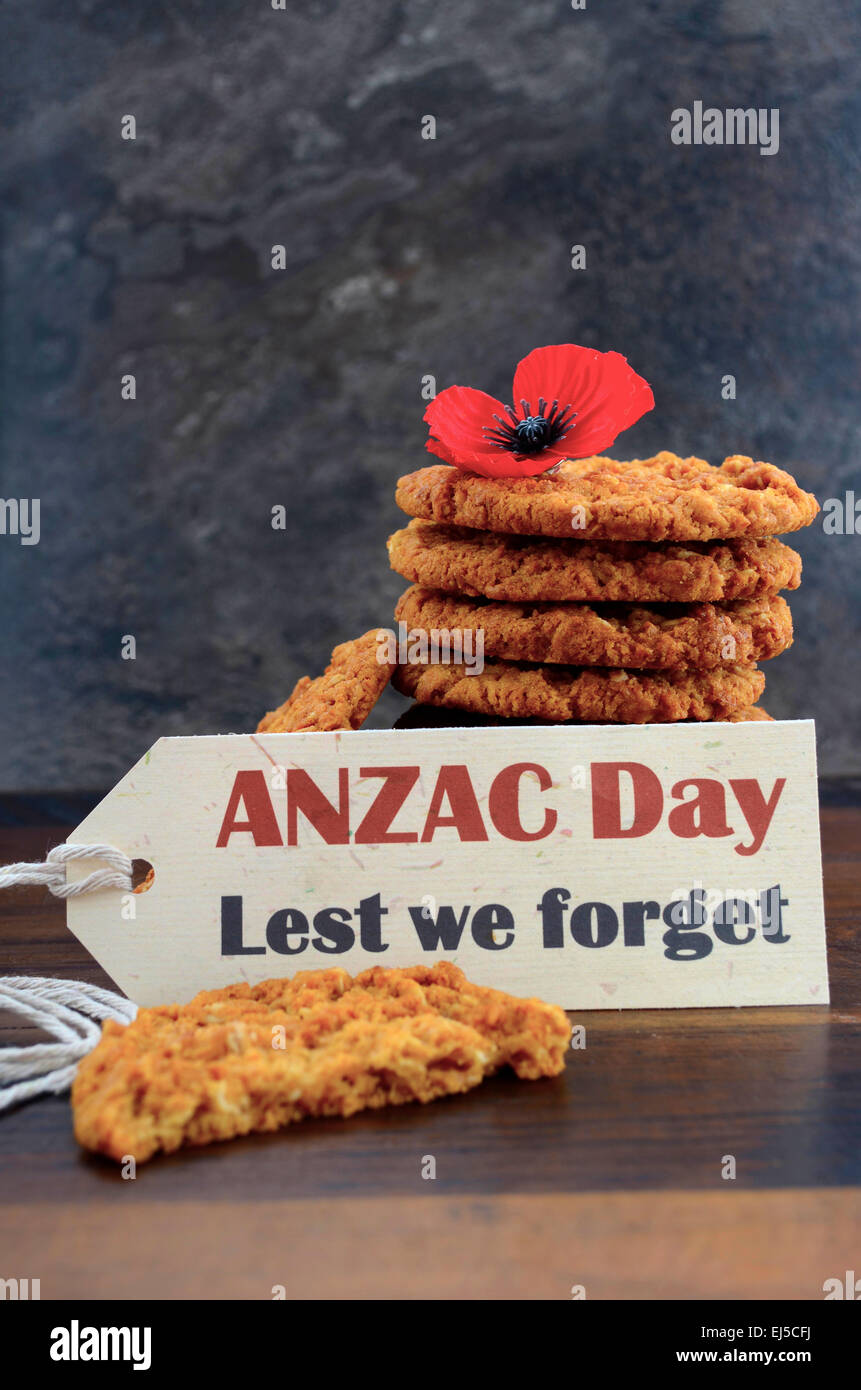 Anzac biscuits hi-res stock photography and images - Alamy