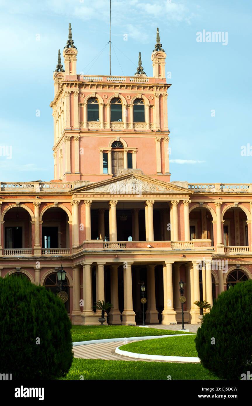 Palacio de Gobierno, or Government Palace, Central Asuncion, Paraguay ...