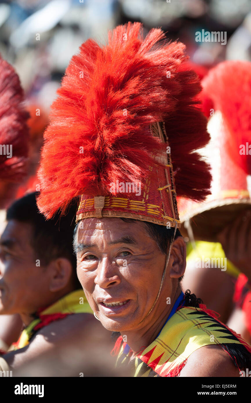 Angami Tribe Man Stock Photo - Alamy