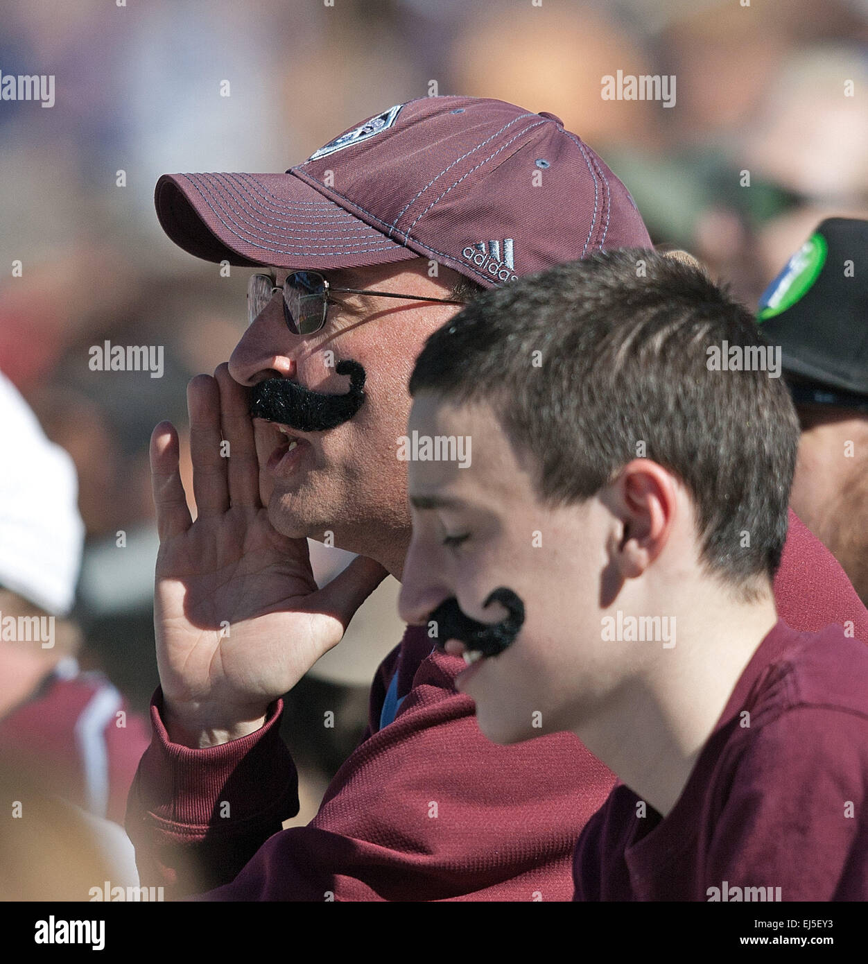 Commerce City, Colorado, USA. 21st Mar, 2015. Rapids fans sport a ...