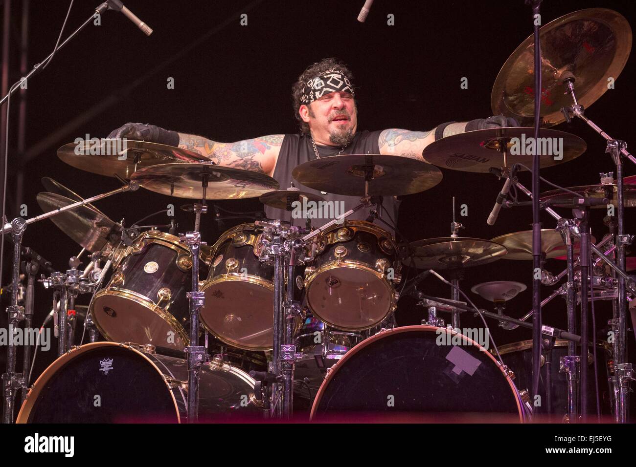 File. 20th Mar, 2015. A.J. PERO, a longtime drummer for the metal band ...