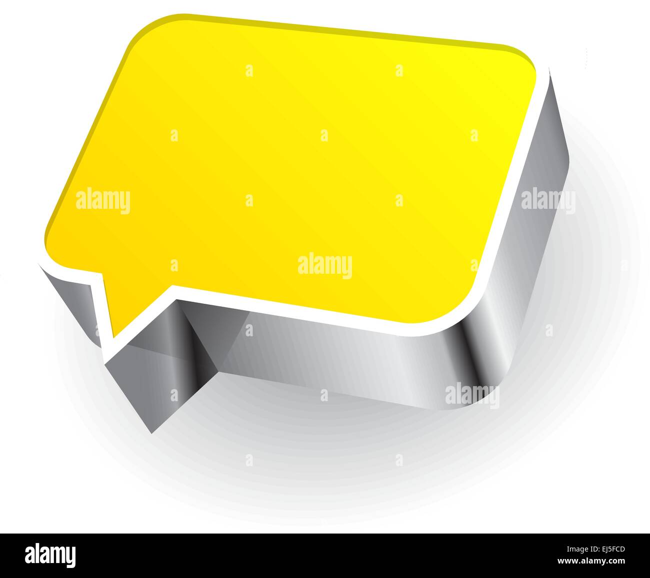 Speech icon isolated on white background, vector illustration Stock ...