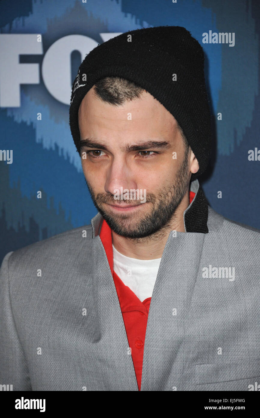 PASADENA, CA - JANUARY 17, 2015: Jay Baruchel at the Fox Winter TCA ...