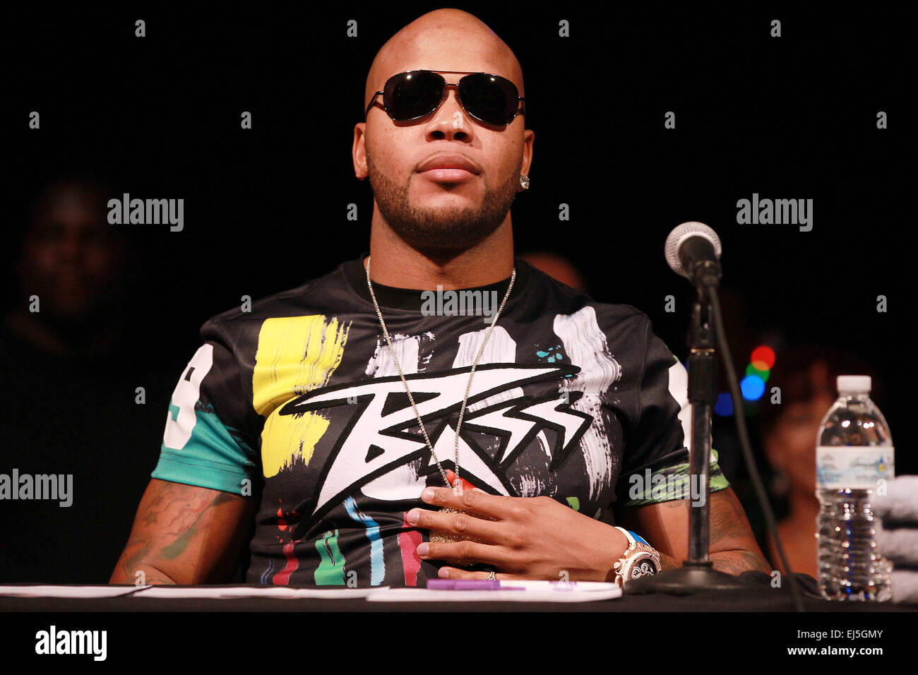 Flo Rida performs a private show at Hard Rock Live on his 35th birthday ...