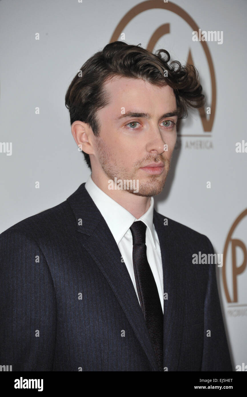 LOS ANGELES, CA - JANUARY 25, 2015: Matthew Beard at the 26th Annual ...