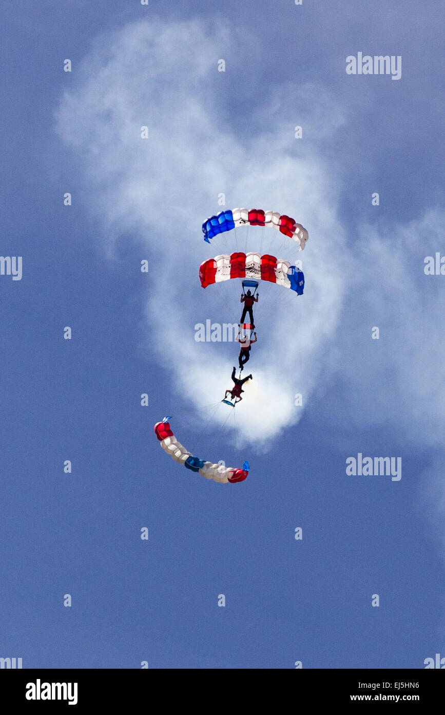 Patriot parachute team hi-res stock photography and images - Alamy