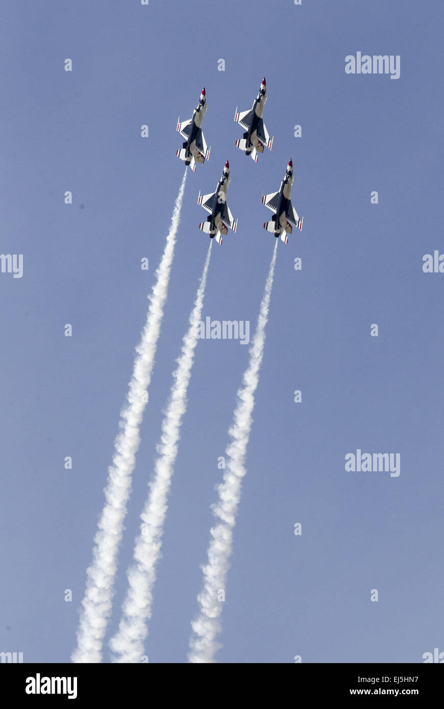Los Angeles, California, USA. 21st Mar, 2015. F-16 Fighting Falcons of ...