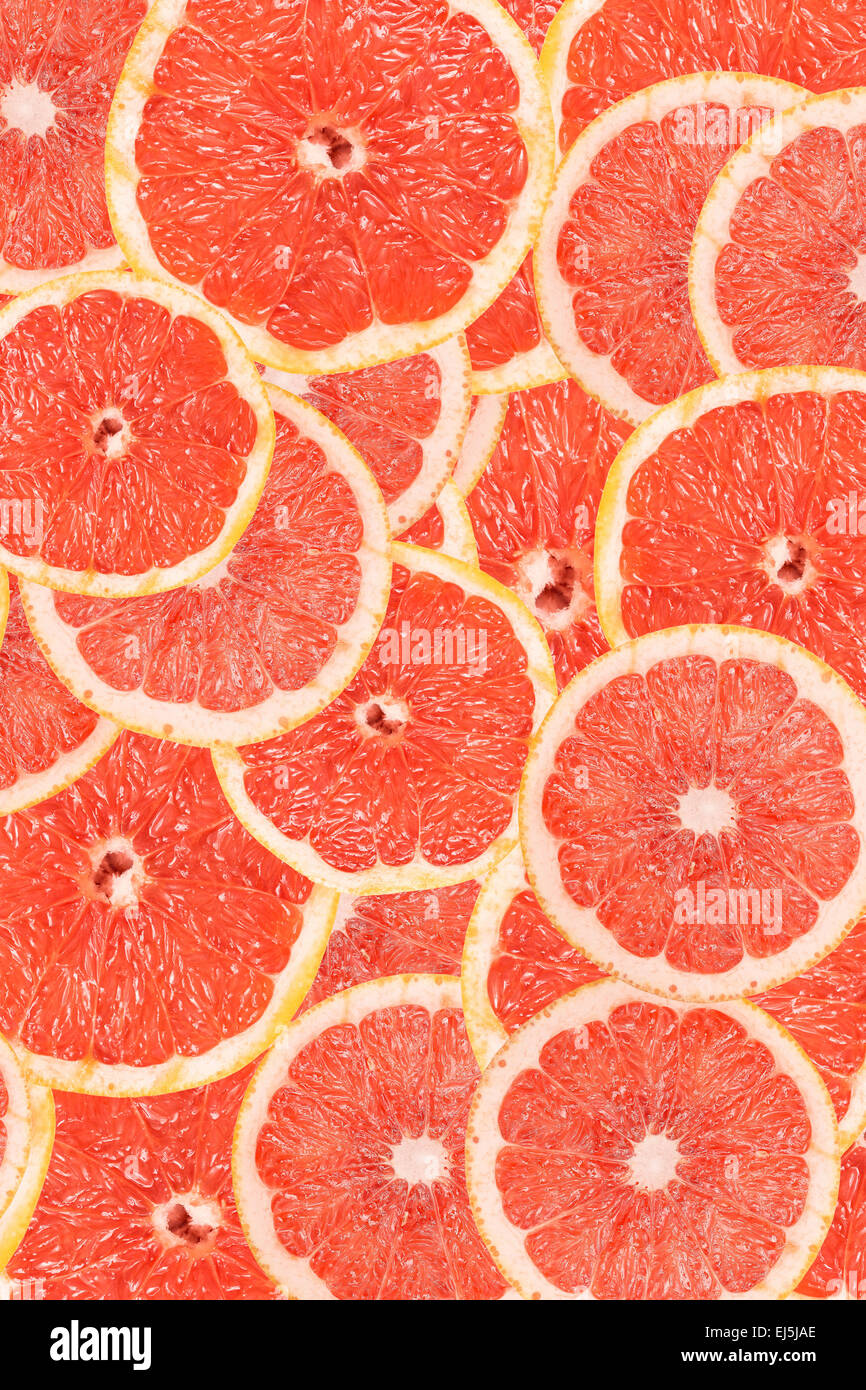 Grapefruit Slice Abstract Seamless Pattern Stock Photo - Alamy