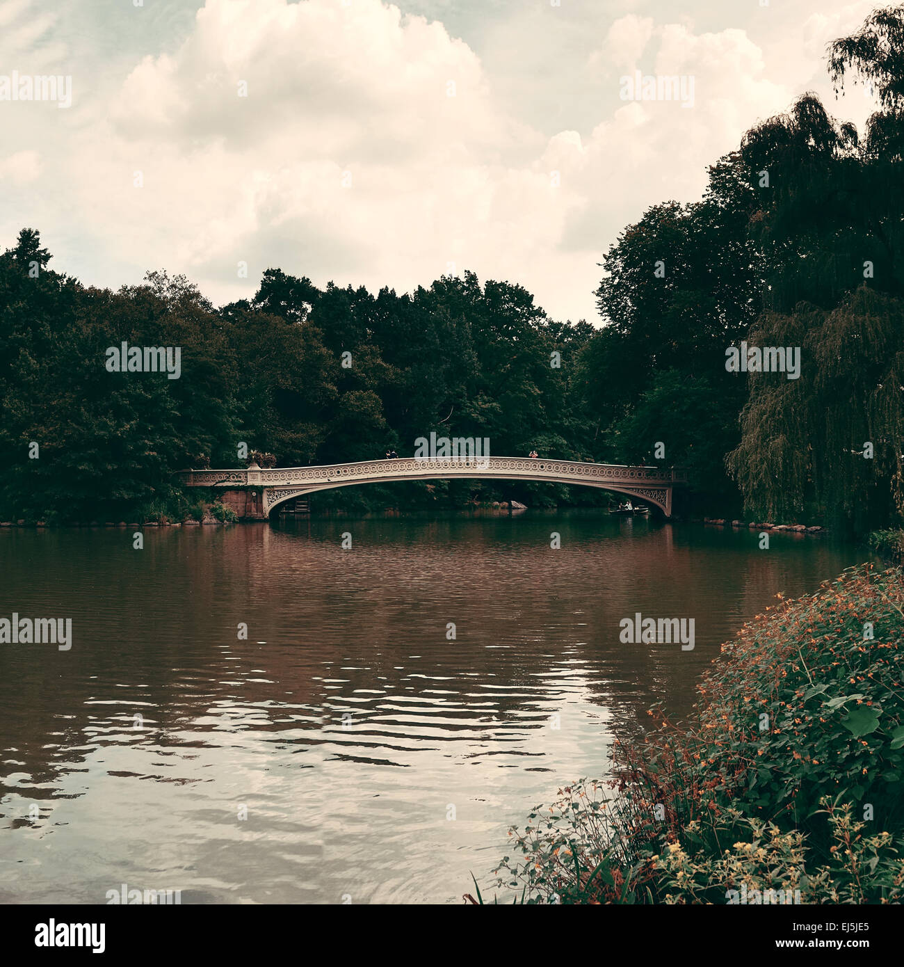 Central Park Spring in midtown Manhattan New York City Stock Photo - Alamy
