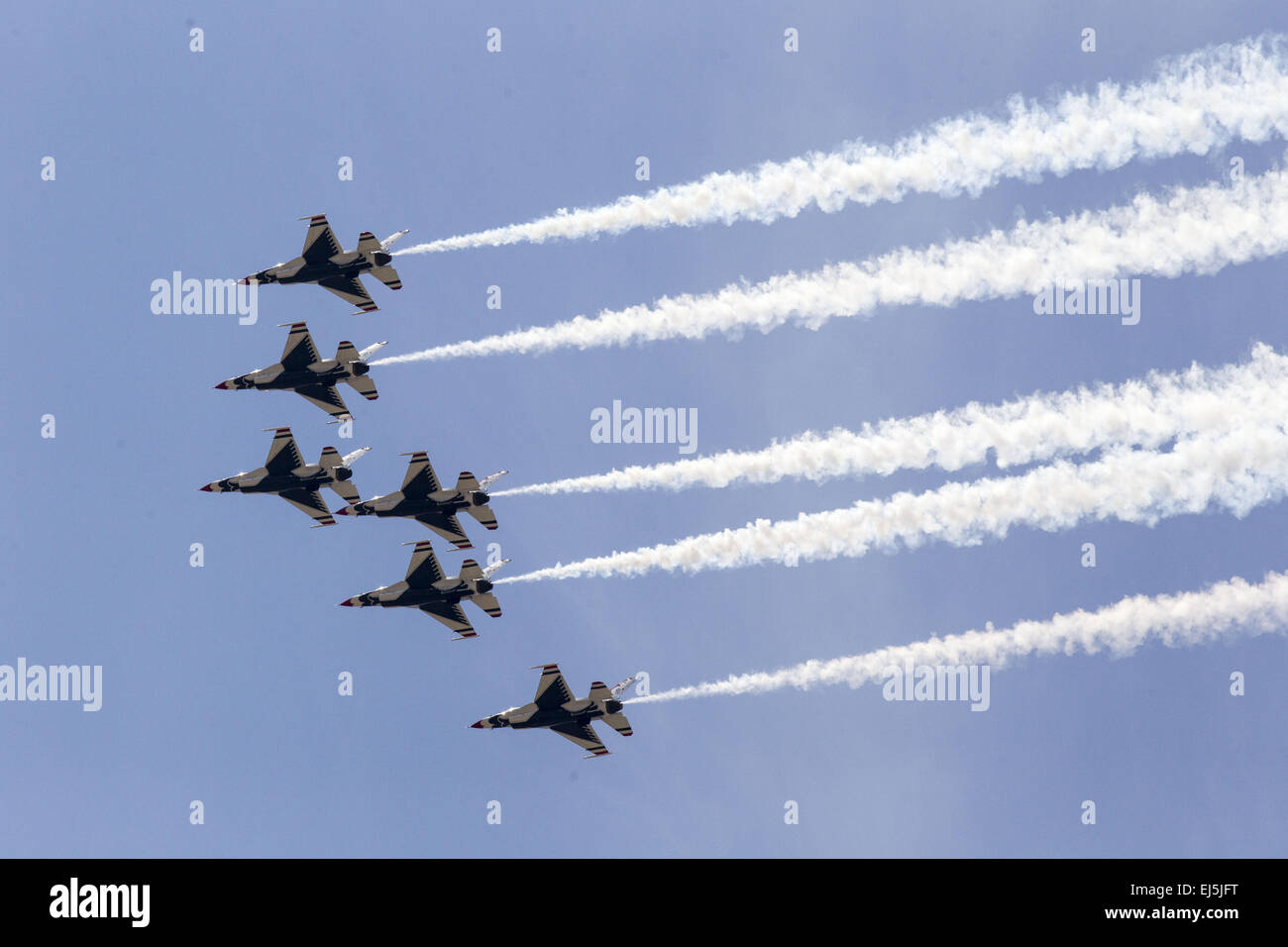 Los Angeles, California, USA. 21st Mar, 2015. F-16 Fighting Falcons of ...