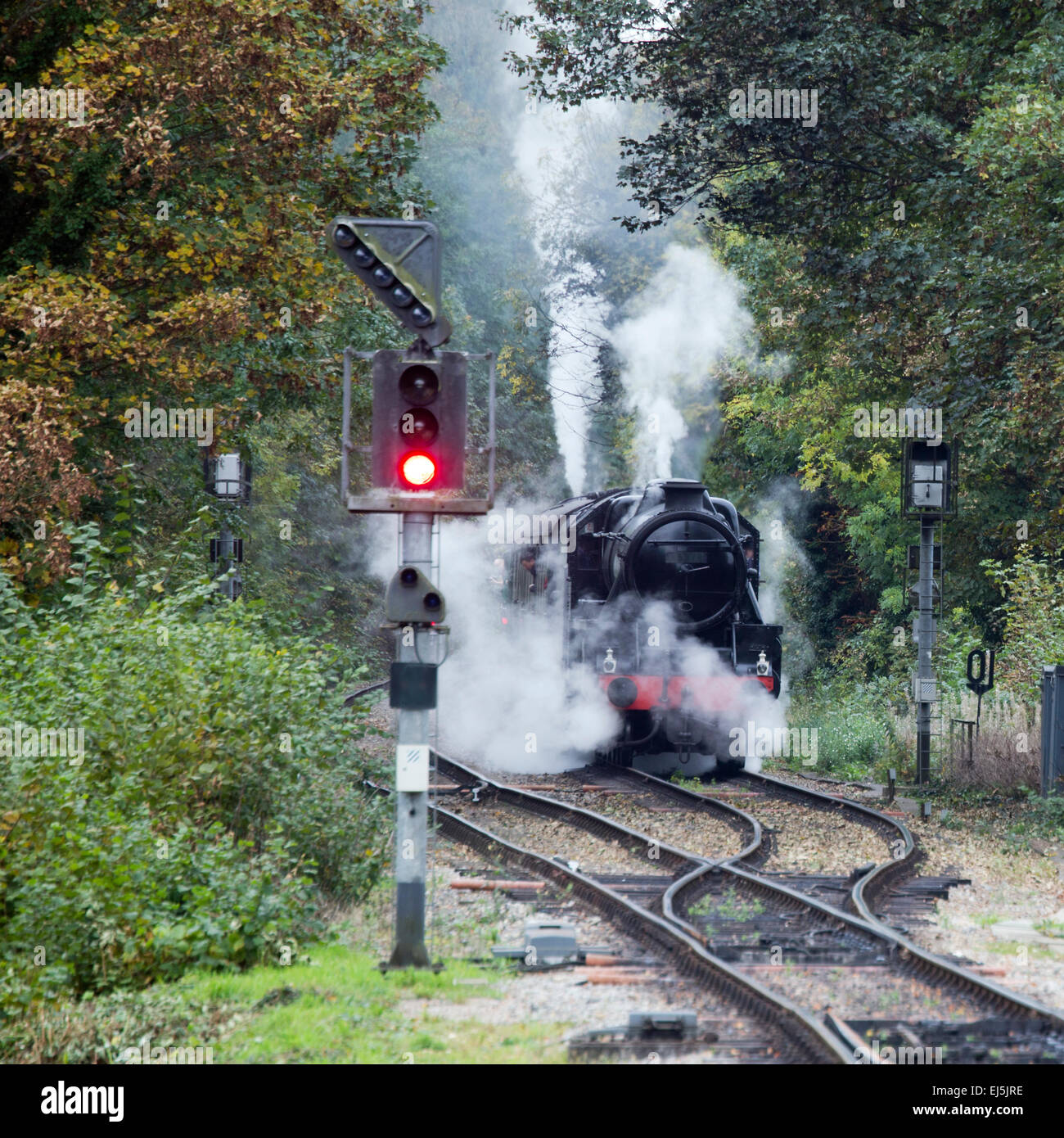 1950s historical steam locomotive hi-res stock photography and images ...
