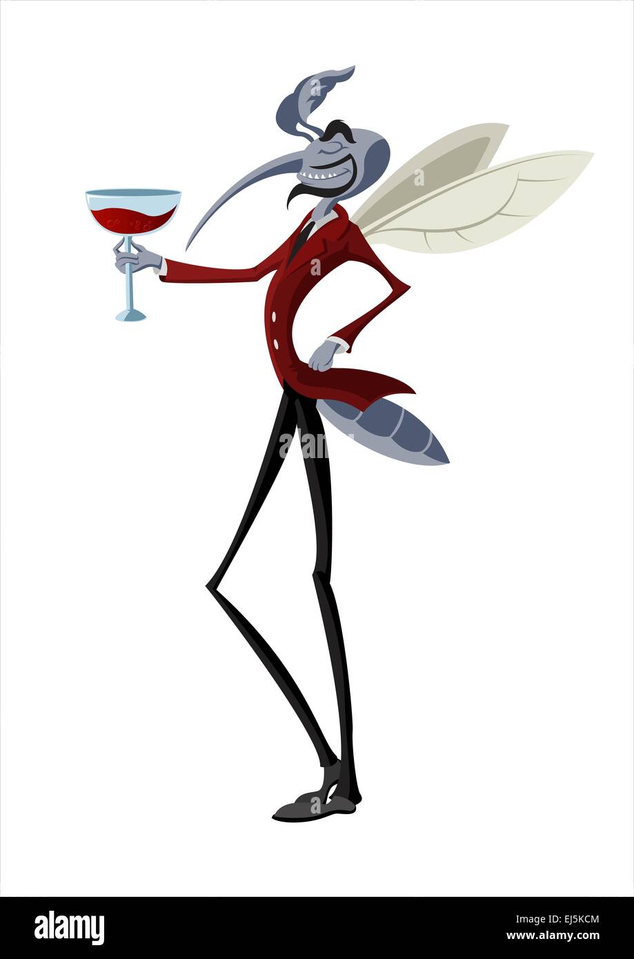 Cute red blood cartoon Cut Out Stock Images & Pictures - Alamy