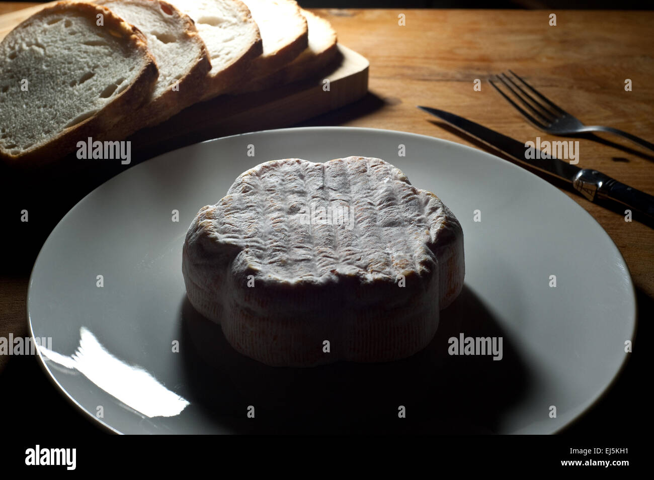 Saint Albray cheese Stock Photo - Alamy