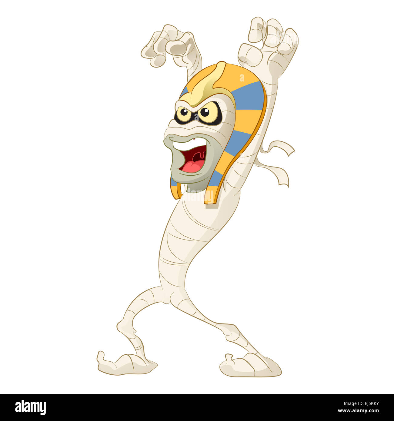 Mummy halloween cartoon characters Cut Out Stock Images & Pictures - Alamy