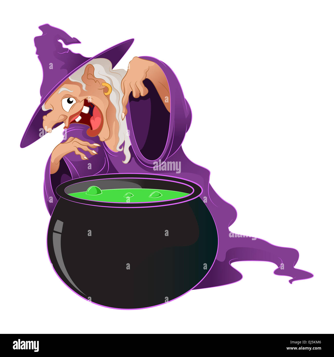 Evil Witch Cartoon