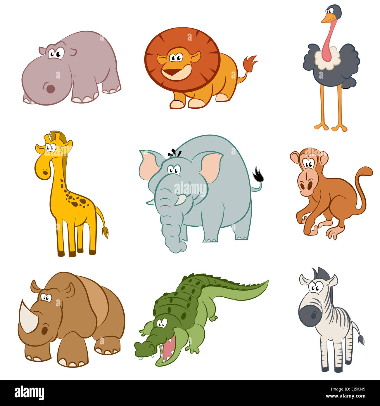 Cute african elephant Cut Out Stock Images & Pictures - Alamy