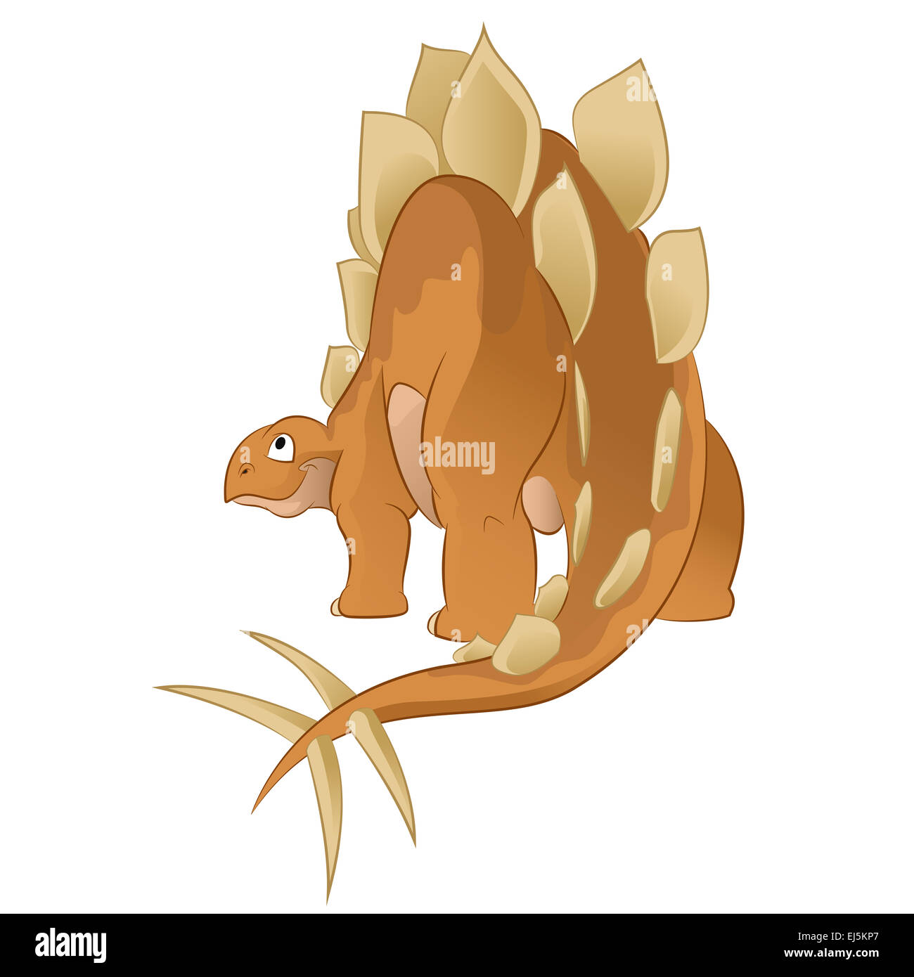 Stegosaurus cartoon hi-res stock photography and images - Alamy
