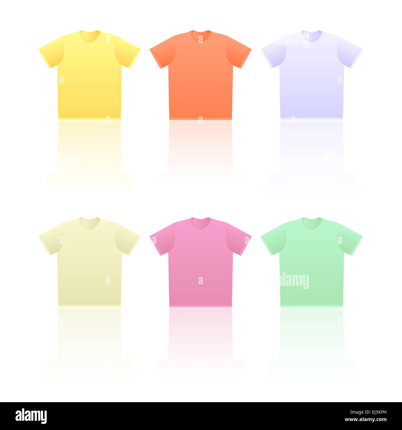 Set color templates design Cut Out Stock Images & Pictures - Alamy