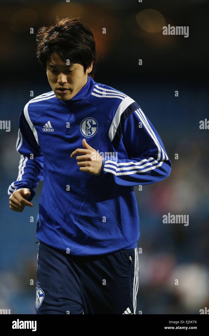 Madrid, Spain. 10th Mar, 2014. Atsuto Uchida (Schalke) Football/Soccer ...