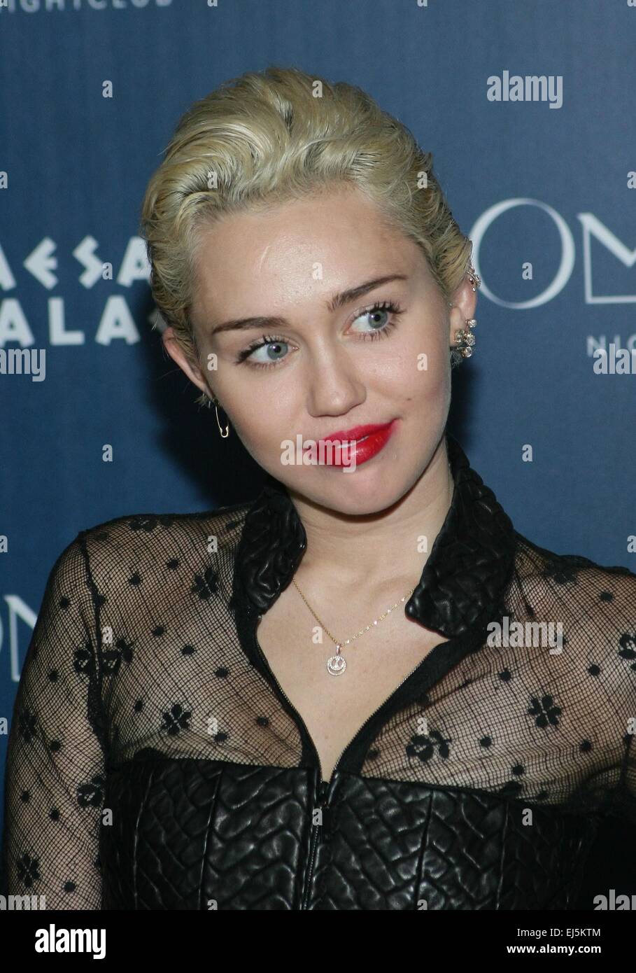 Las Vegas Nv Usa 21st Mar 2015 Miley Cyrus At Arrivals For Miley