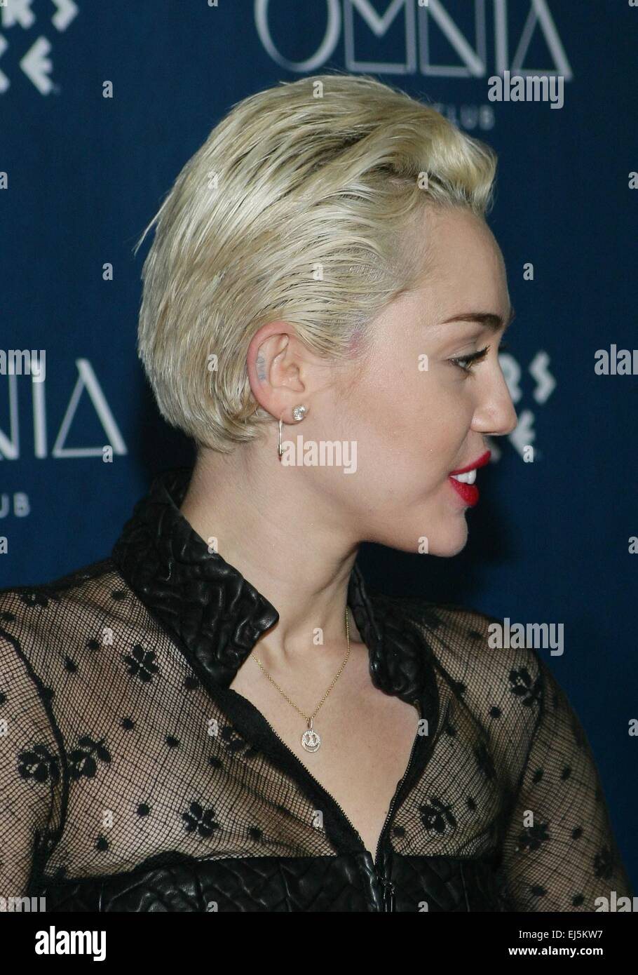 Las Vegas, NV, USA. 21st Mar, 2015. Miley Cyrus at arrivals for Miley ...