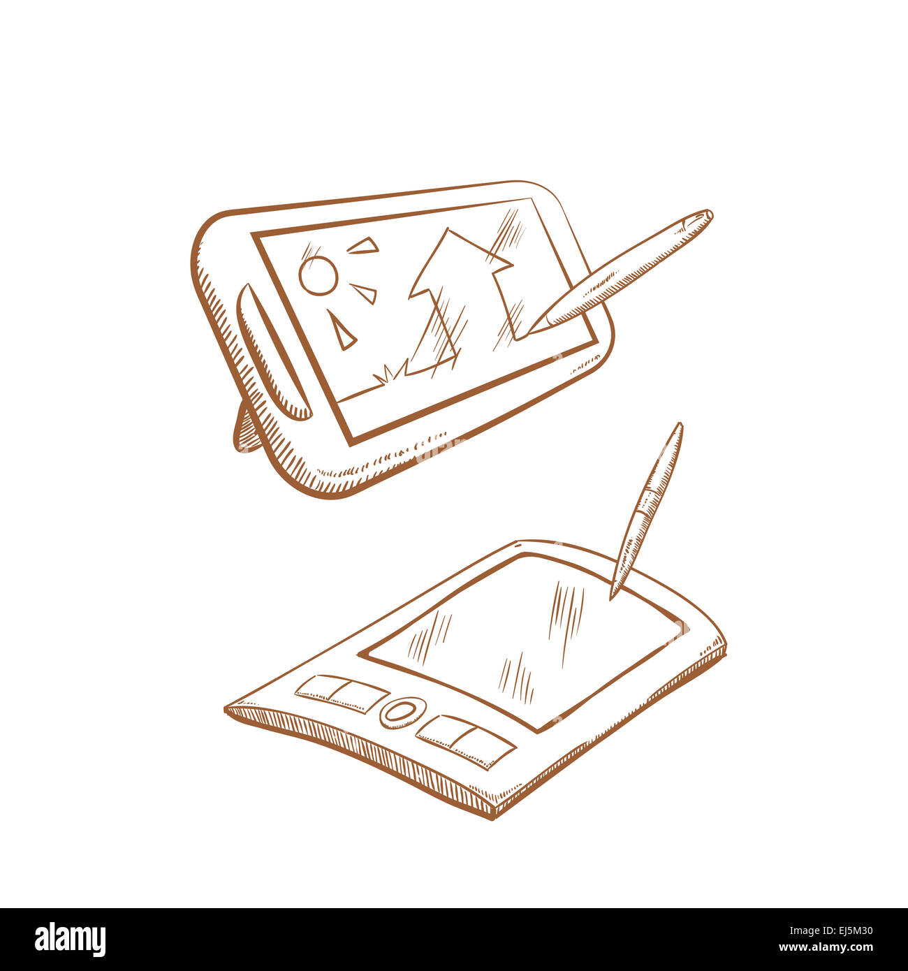 Pc cartoons Cut Out Stock Images & Pictures - Alamy