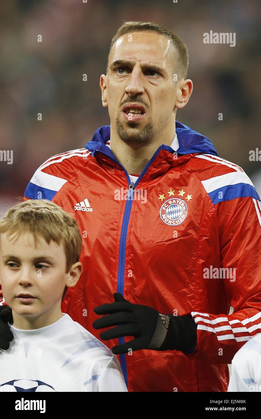 Munchen, Germany. 11th Mar, 2015. Franck Ribery (Bayern) Football ...