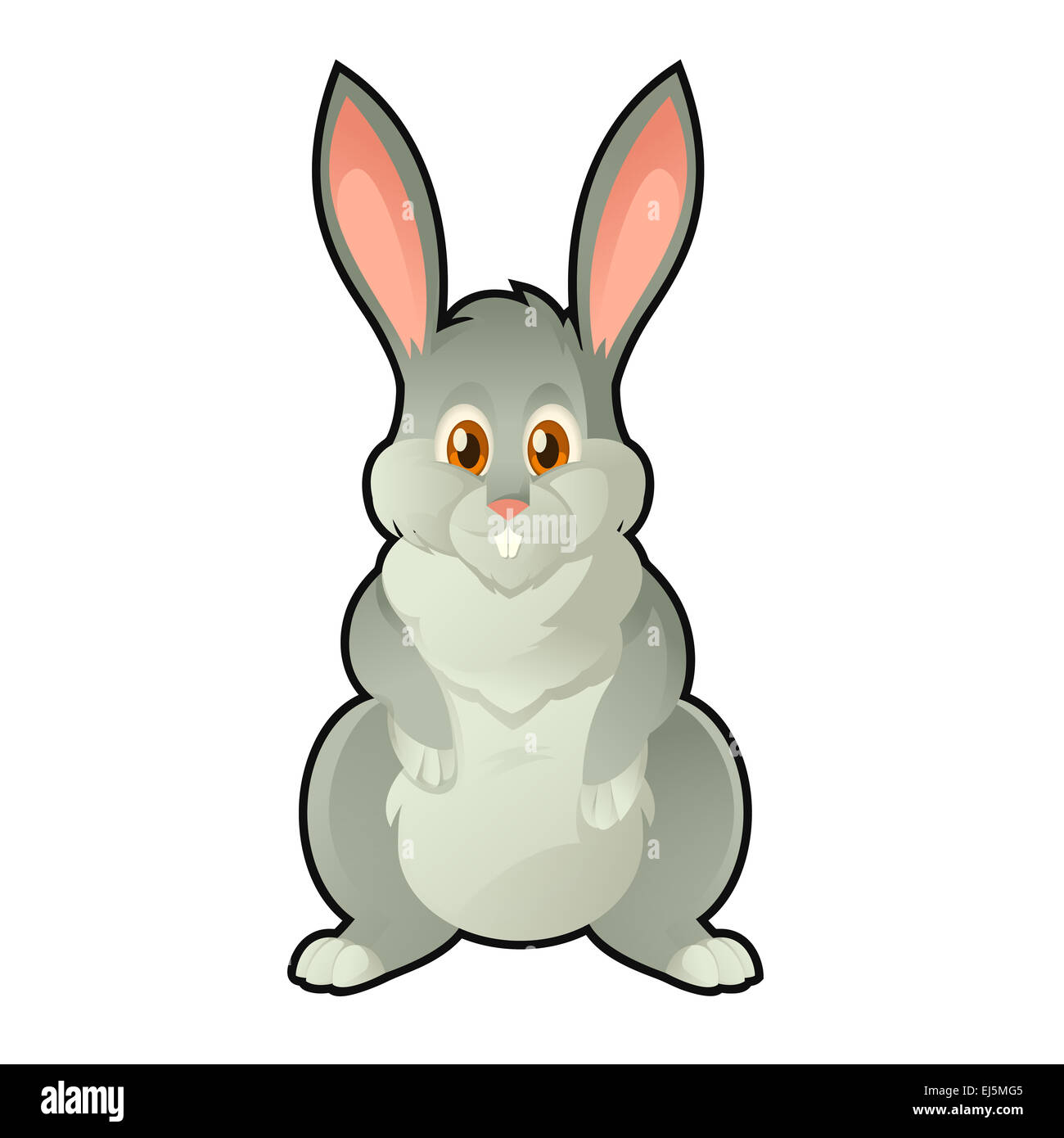 Rabbit illustrations hi-res stock photography and images - Alamy