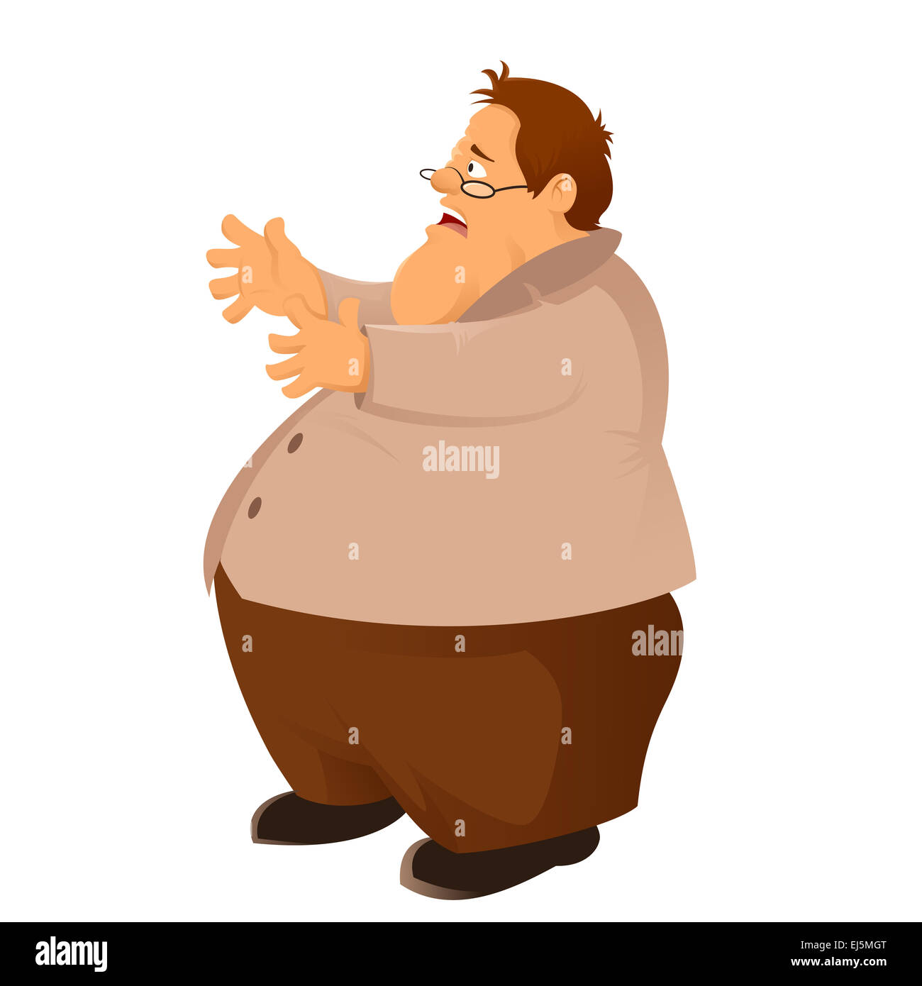 Men women eating cartoon Cut Out Stock Images & Pictures - Alamy