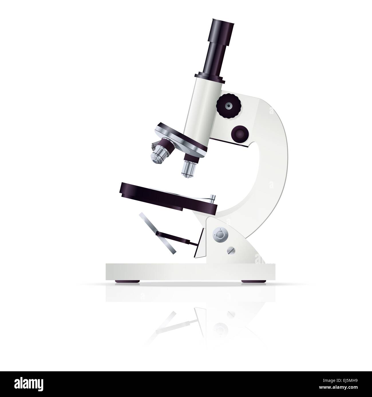 Microscope science technology Cut Out Stock Images & Pictures - Alamy
