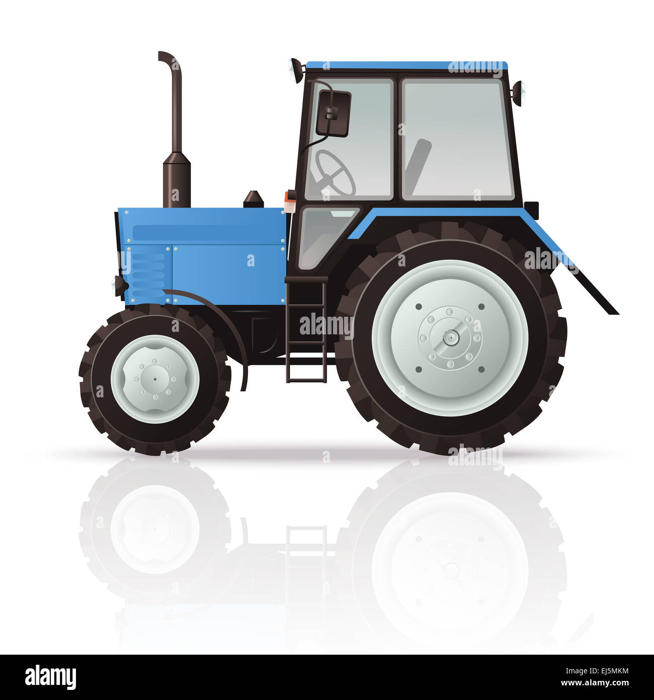 Farm tractor icon Cut Out Stock Images & Pictures - Alamy