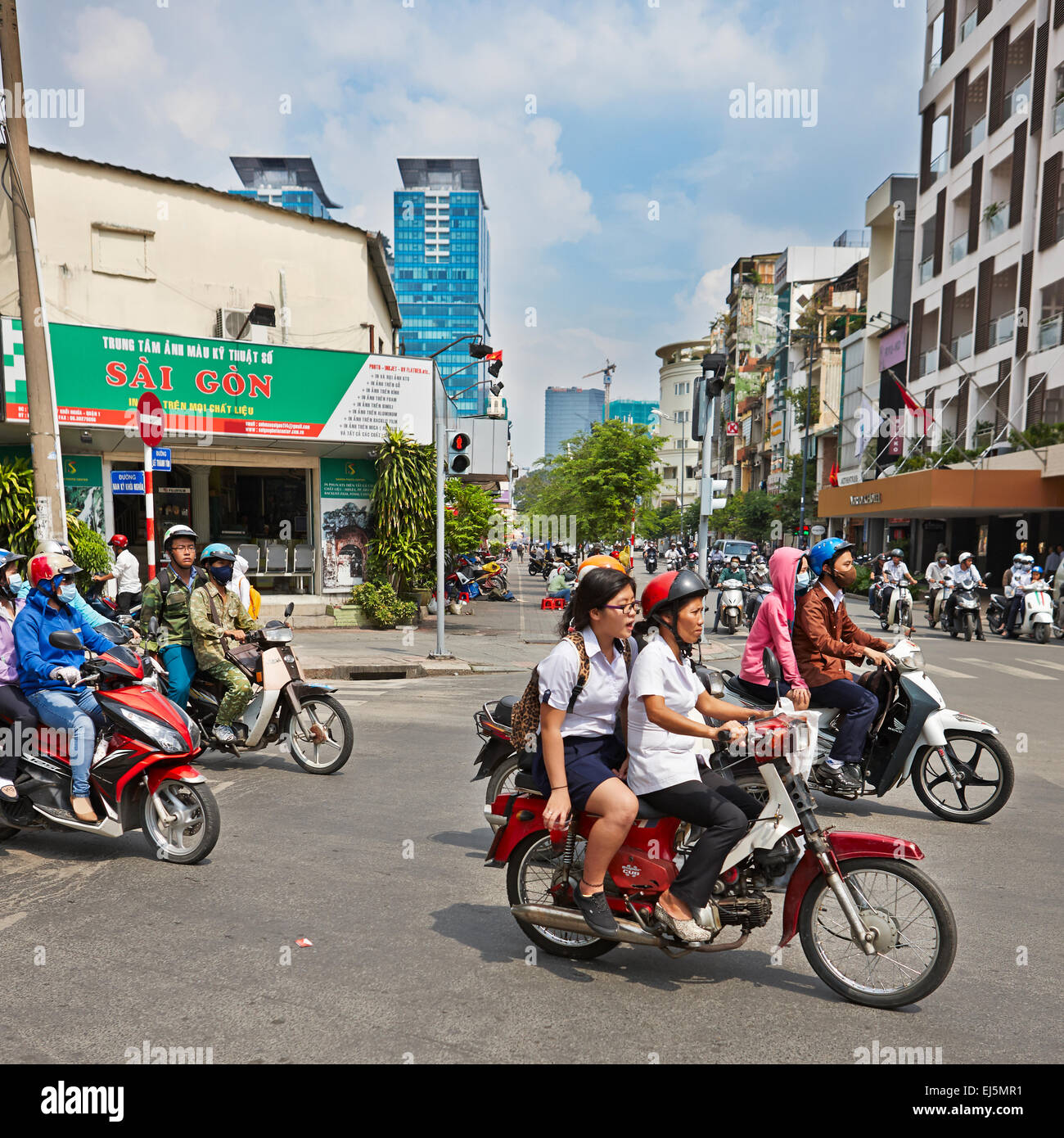 District 1, Ho Chi Minh City, Vietnam Stock Photo - Alamy