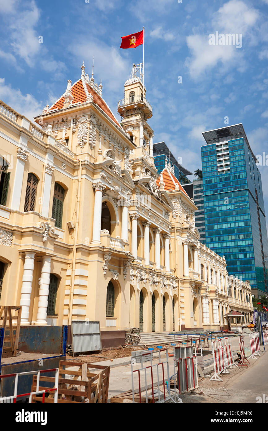 People’s Committee Building. Ho Chi Minh City, Vietnam Stock Photo - Alamy