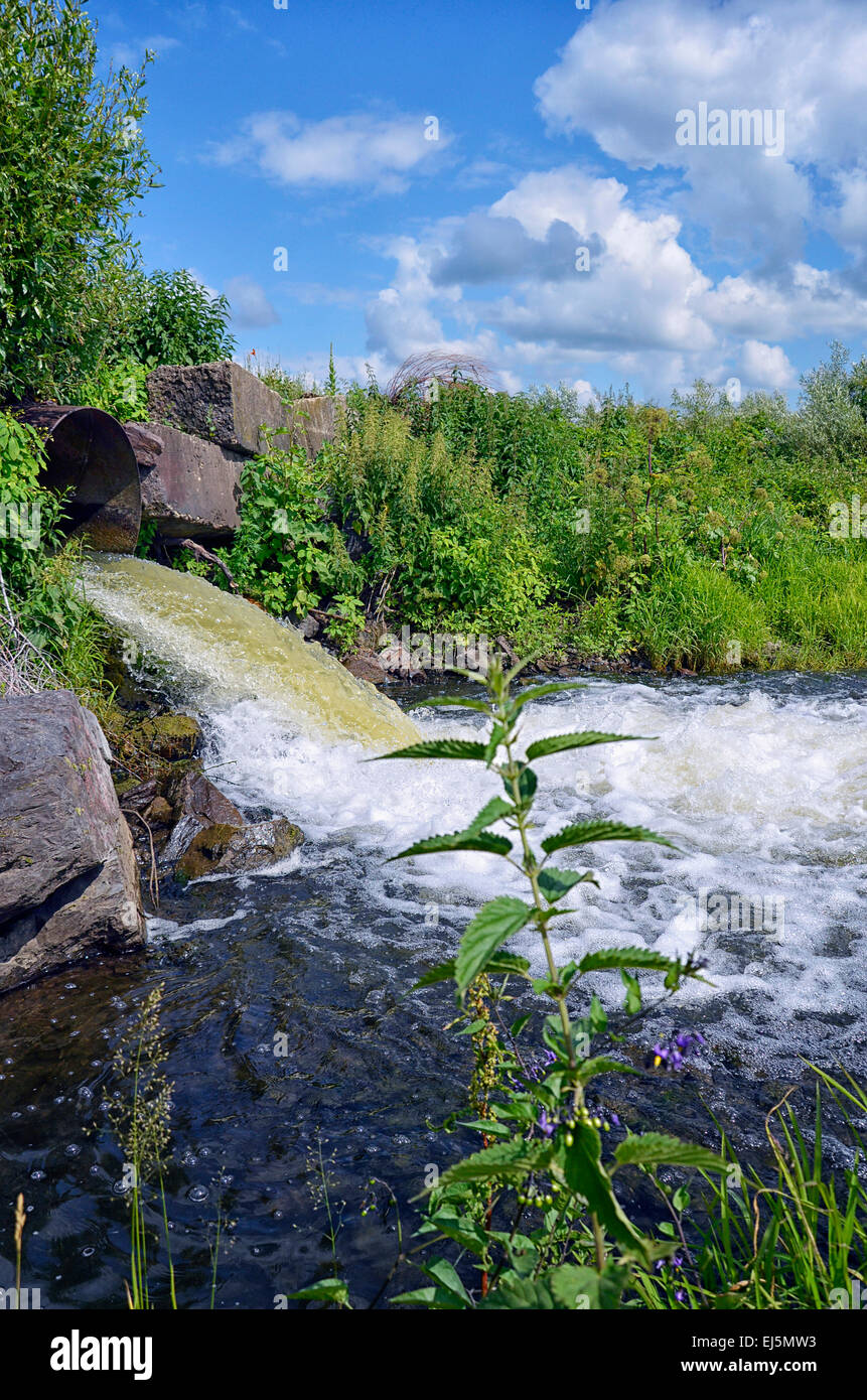 Discharge water from metal hi-res stock photography and images - Alamy