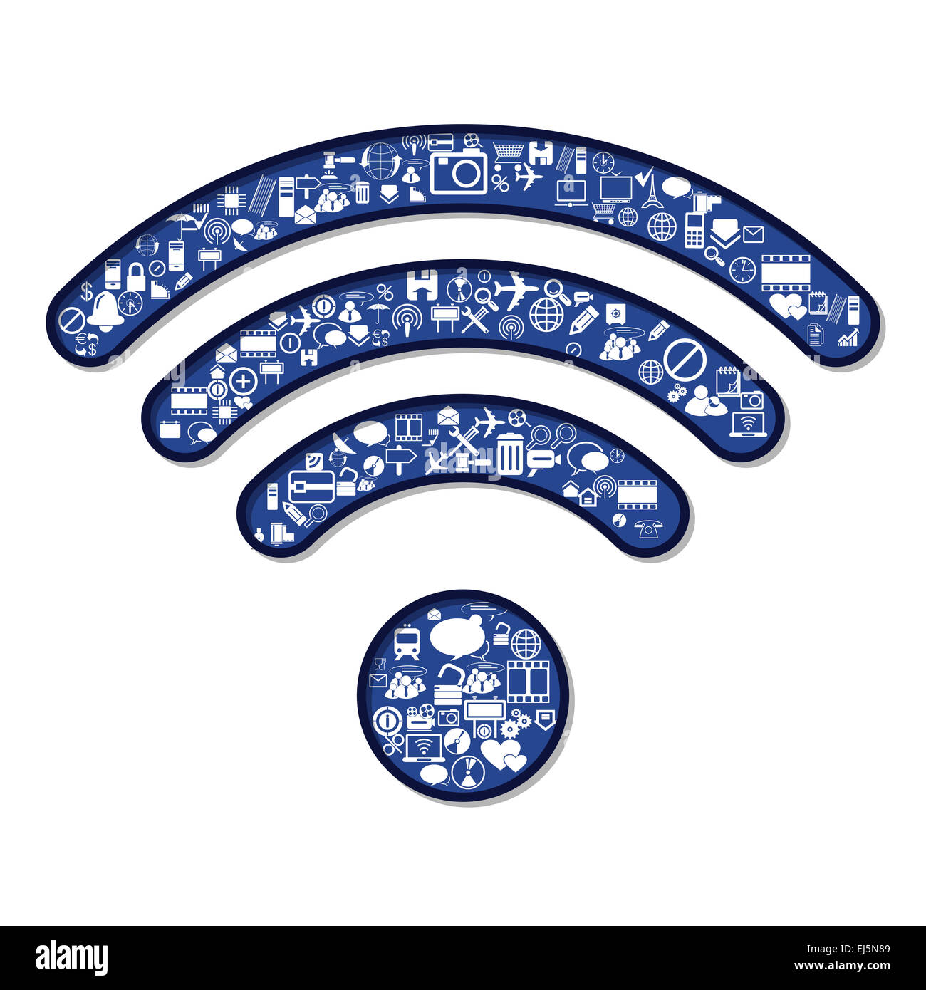Wi Fi symbol Stock Photo - Alamy
