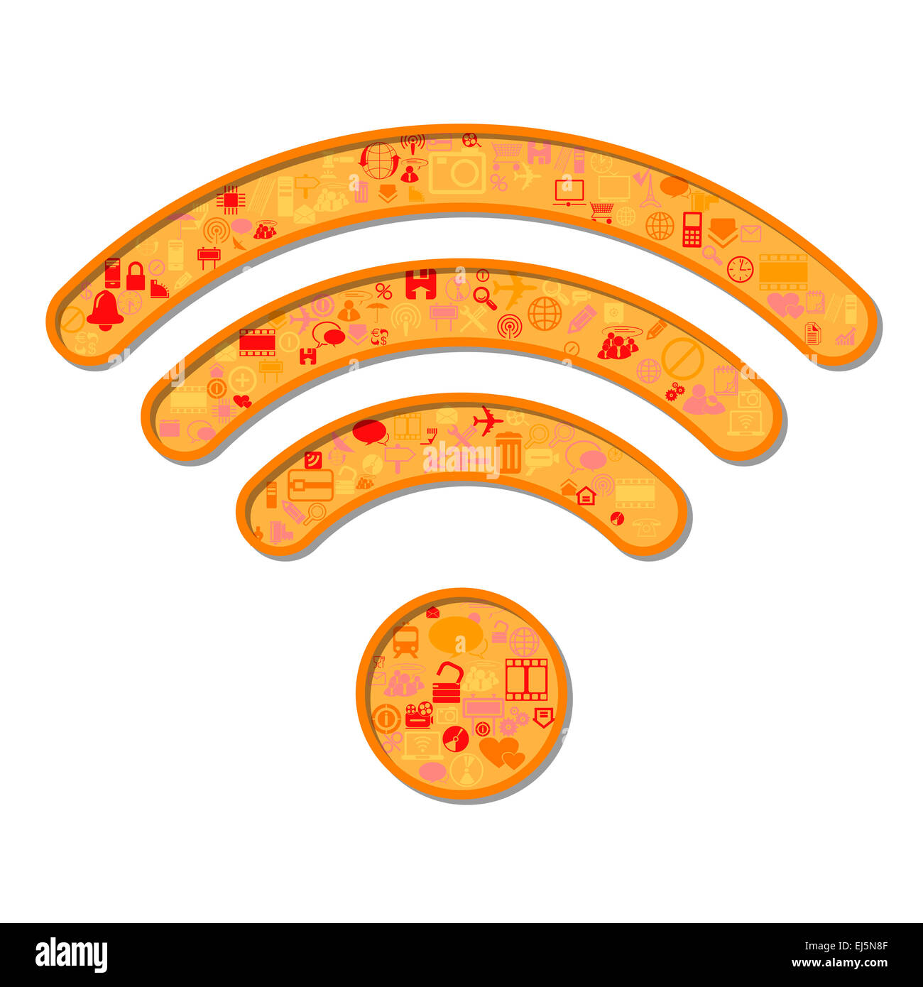 Wi Fi symbol Stock Photo - Alamy