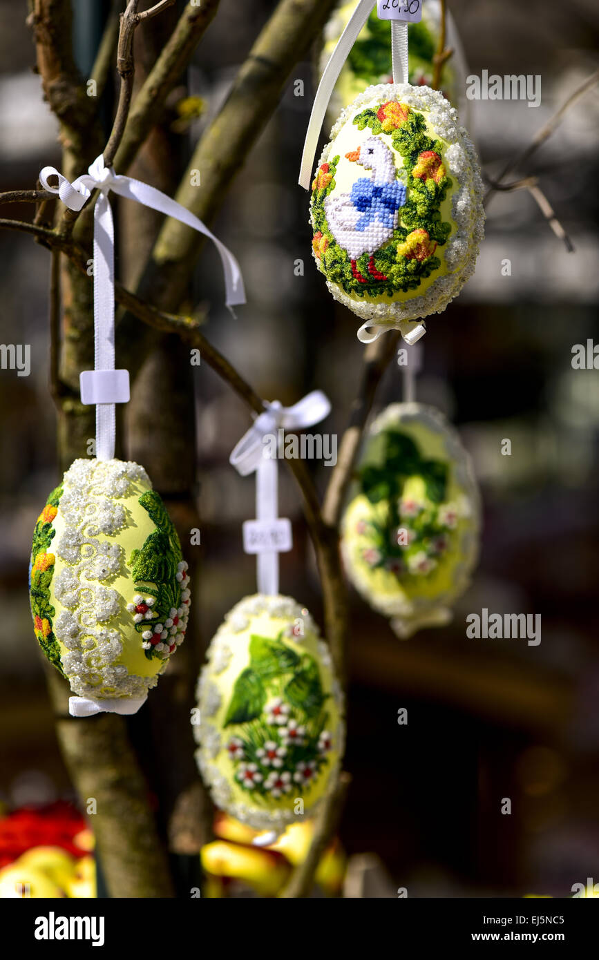 Vienna, Freyung, Altwiener Ostermarkt, Viennese Easter Market, Austria ...