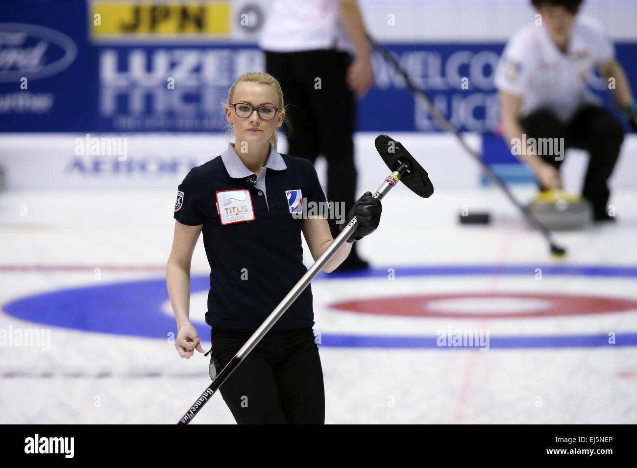 Sapporo, Hokkaido, Japan. 17th Mar, 2015. Saitova Alexandra (RUS ...