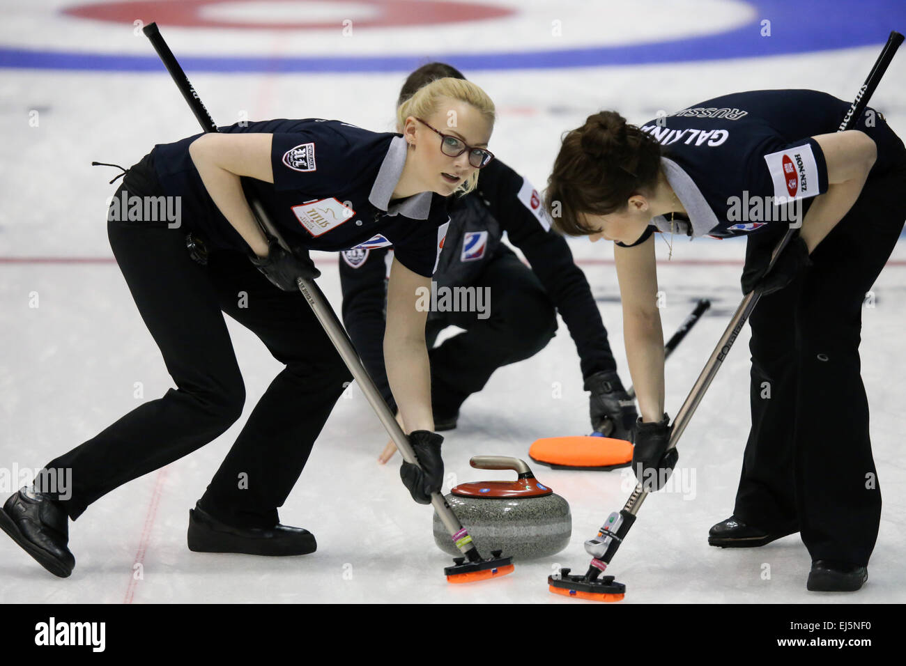 Sapporo, Hokkaido, Japan. 17th Mar, 2015. Saitova Alexandra (RUS ...