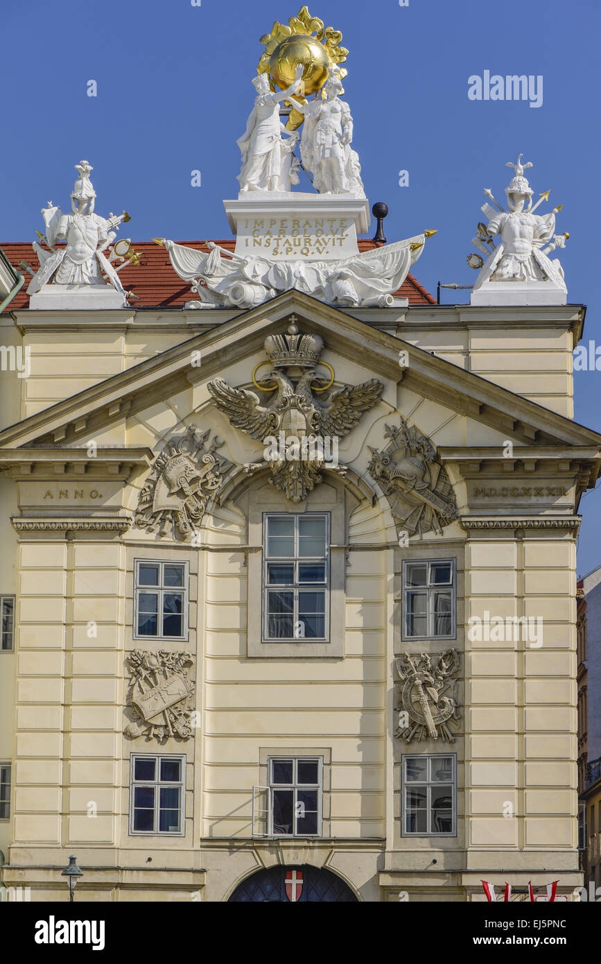 Vienna, Am Hof, fire brigade, Austria Stock Photo - Alamy