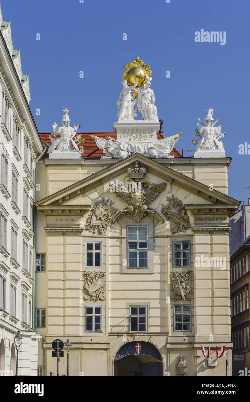 Vienna, Am Hof, fire brigade, Austria Stock Photo - Alamy