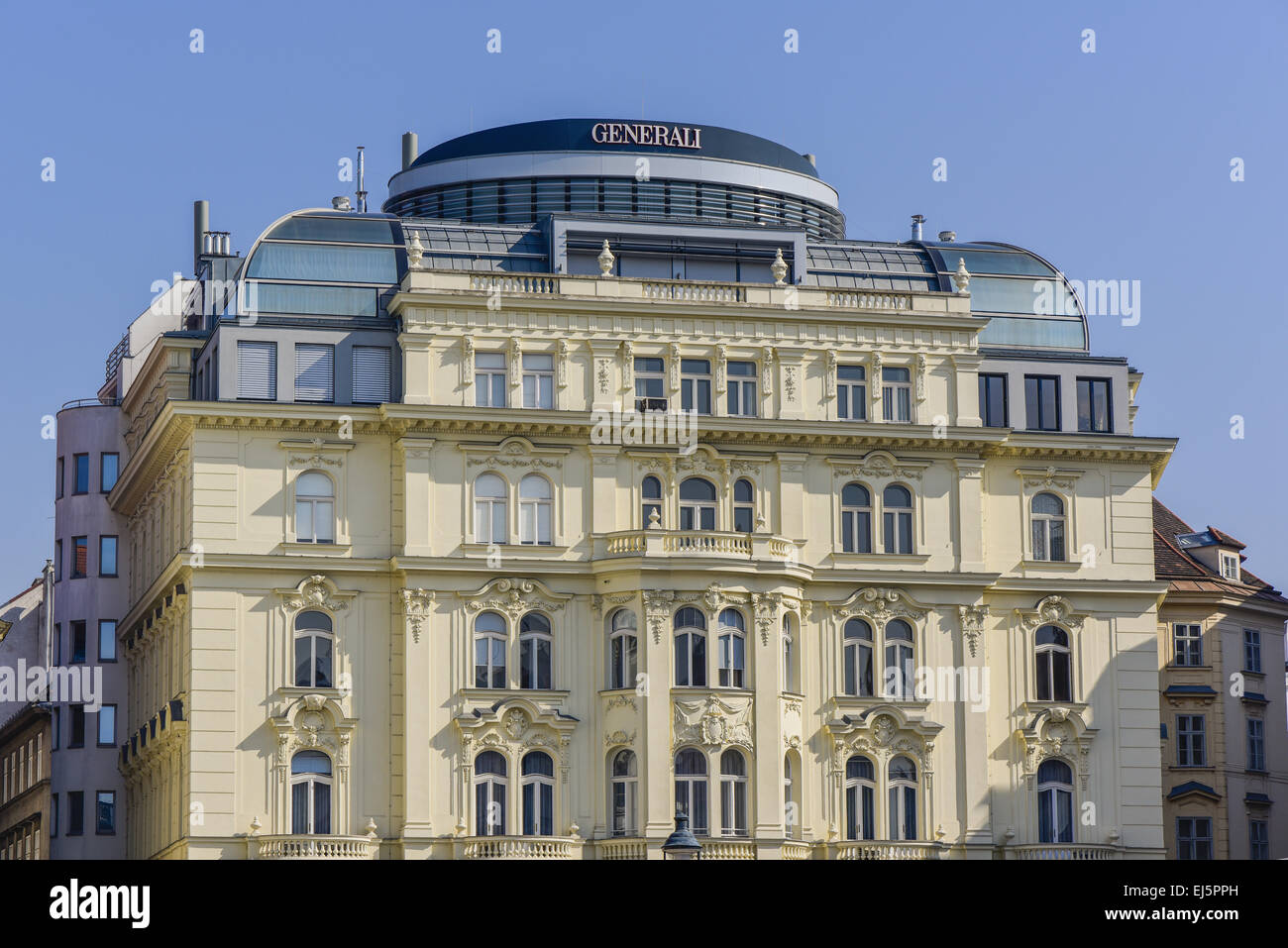 Vienna, Am Hof, Generali, Austria Stock Photo - Alamy