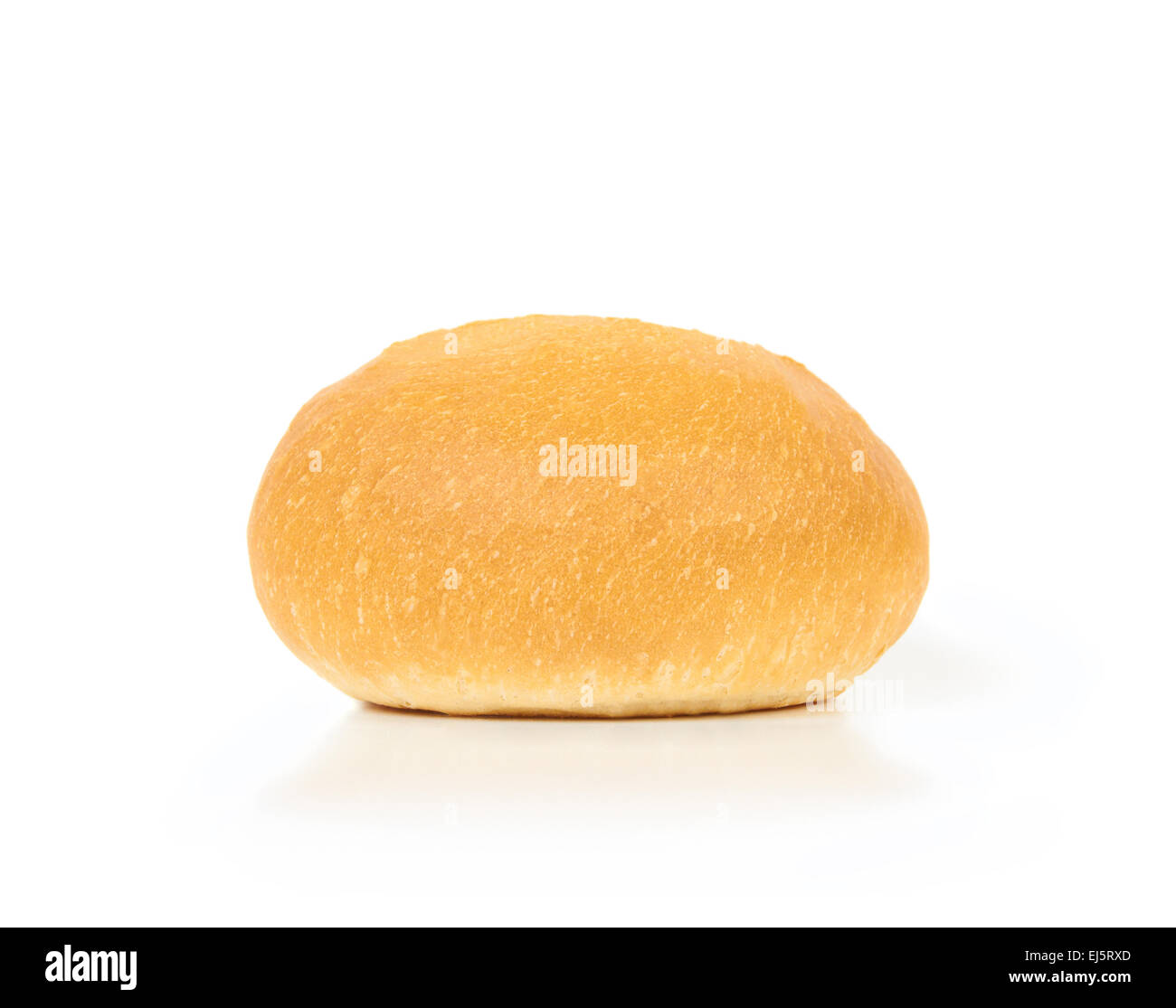 Bun made of wheat flour isolated on white Stock Photo - Alamy