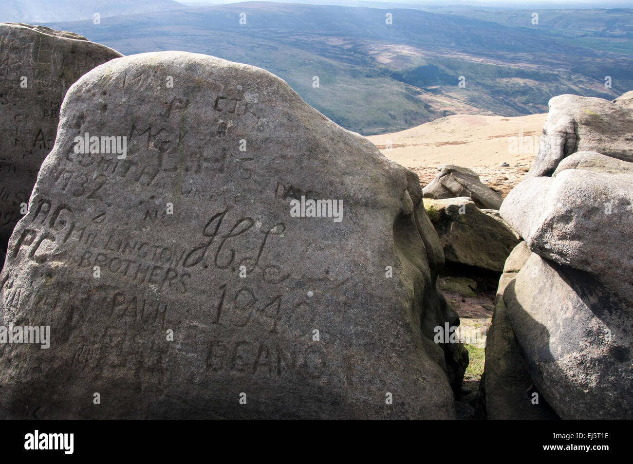 Graffiti carved into stones hi-res stock photography and images - Alamy