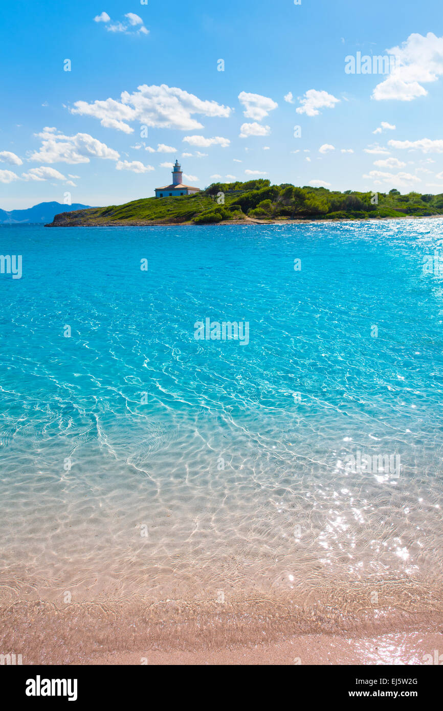 Platja de Alcudia Aucanada beach in Mallorca Majorca Balearic islands ...