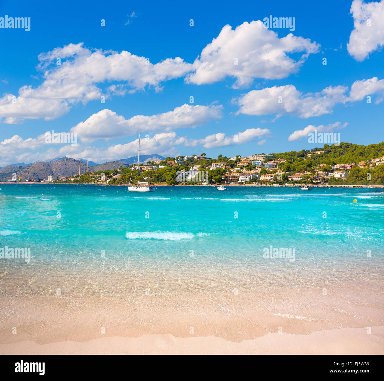 Playa alcanada mallorca hi-res stock photography and images - Alamy