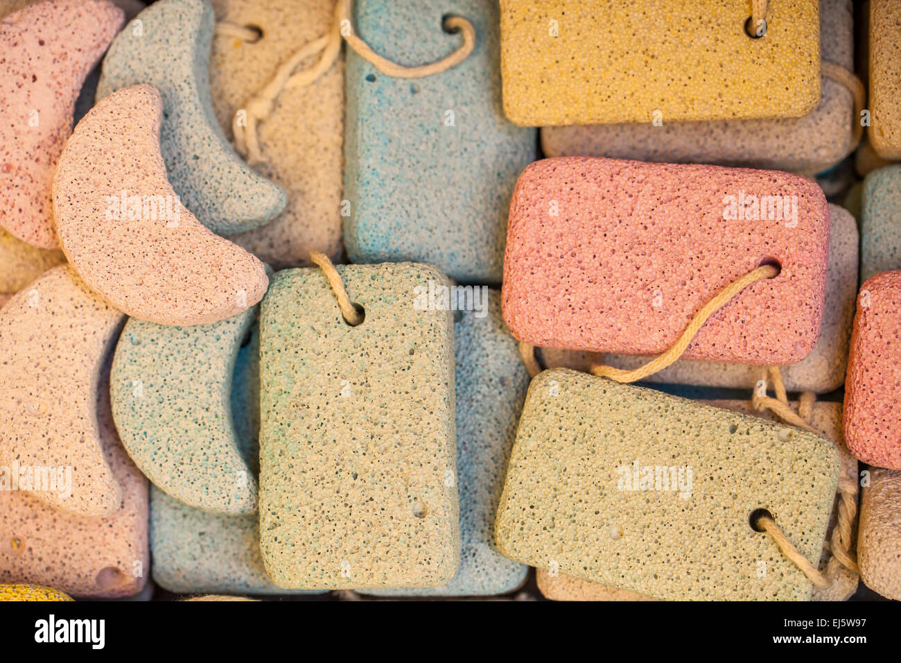 Pumice stone suvenirs from Kos island, Greece Stock Photo - Alamy
