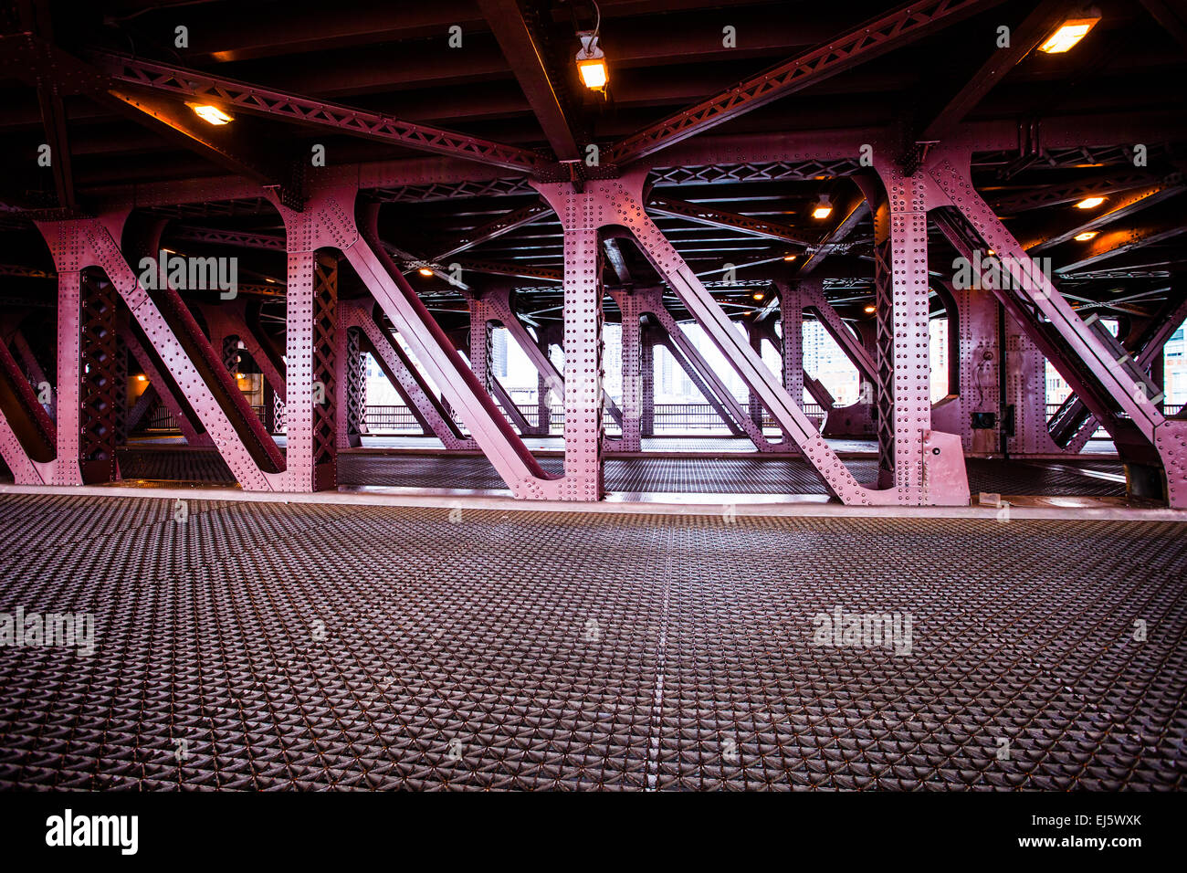 City Bridge in Chicago Stock Photo - Alamy